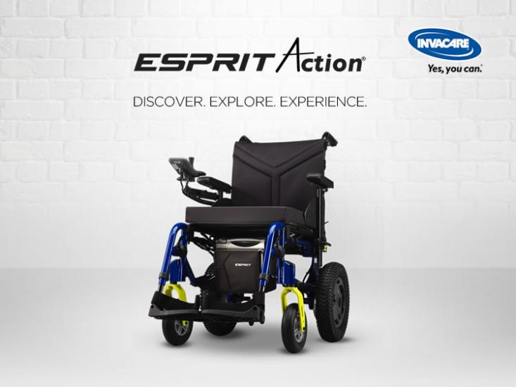 Introducing the NEW Esprit Action Powerchair - Invacare Ireland